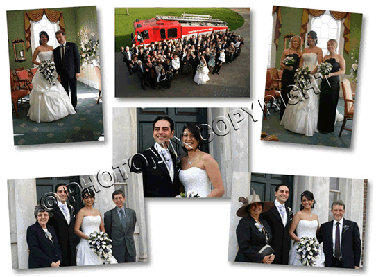 Wedding photo collage creation service by photomixmemories